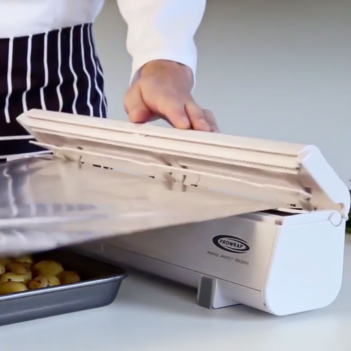 דיספנסר עטיפה מקצועי Speedwrap 450 - לחיתוך גלילי נייר כסף או ניילון ...